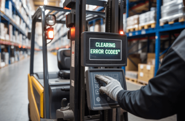 How to Clear Forklift Error Codes Without a Technician?